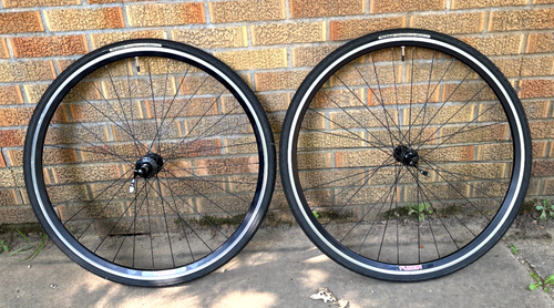 Velocity Fusion 700c Wheel Set / 130mm Rear hub / 100mm Front Hub ...