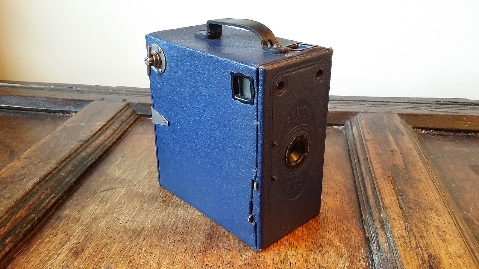 VINTAGE BLUE ENSIGN HOUGHTON BUTCHER BOX CAMERA E29 - 1924-32 - GOOD CONDITION | eBay UK