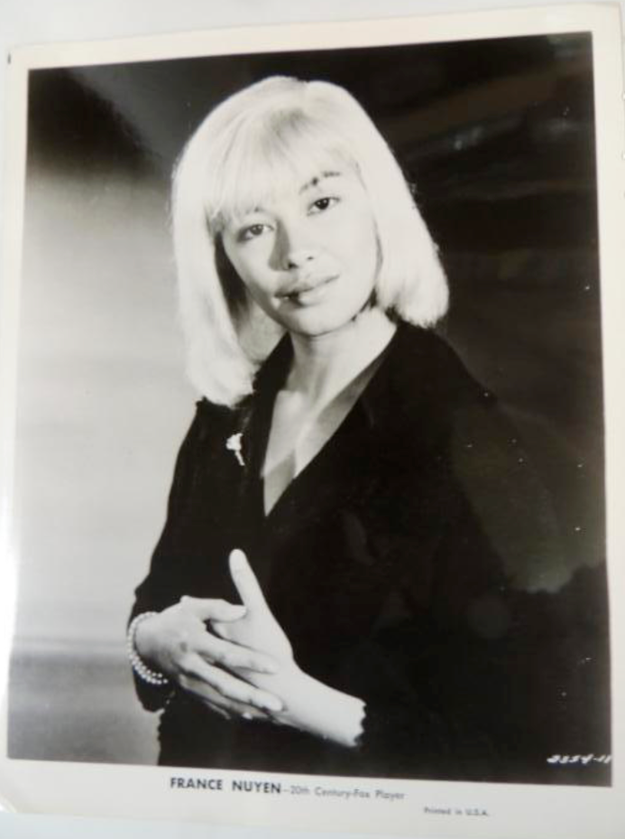 FRANCES NUYEN in STUNNING PORTRAIT ORIGINAL VINTAGE 20th CENTURY FOX ...