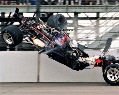 1995 STAN FOX INDY 500 WILD RACING CRASH 8X10 PHOTO INDIANAPOLIS MOTOR SPEEDWAY | eBay