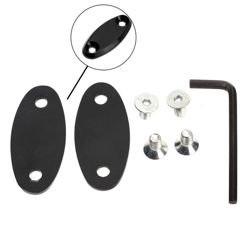 1 Pair Motorcycle Mirror Block Off Base Plate for Honda CBR 600RR 2003 ...