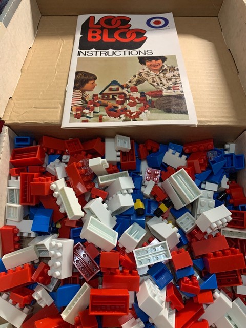 Vintage Entex Loc Blocs Building Set #1034 Build Brick Block 1975 for ...