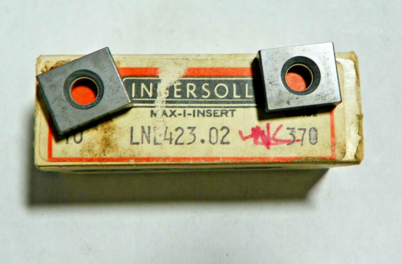 10 NEW INGERSOLL LNE 423-02 370 CARBIDE INSERTS M063S | eBay