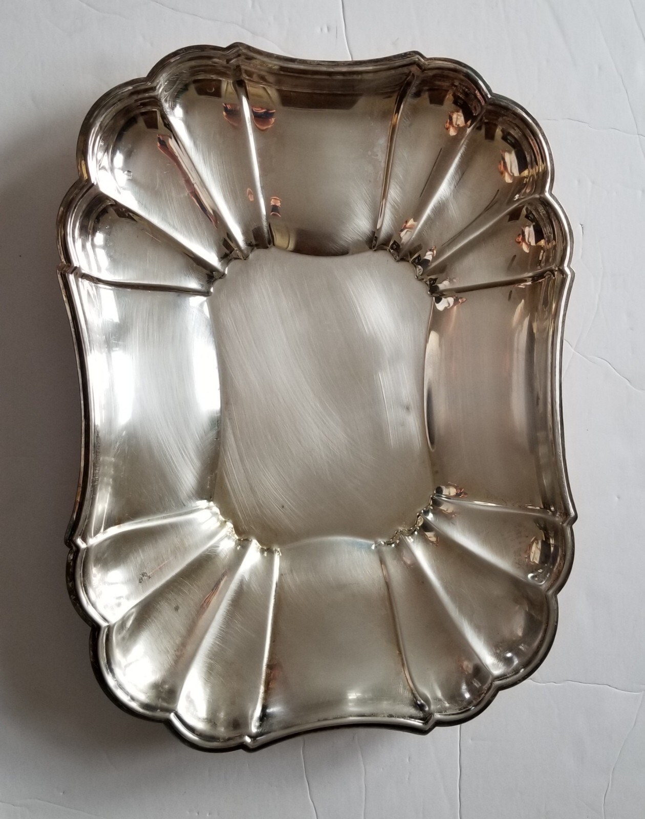 Vintage Gorham Heritage Silver Plated 15” X 11” Serving Platter Tray | eBay