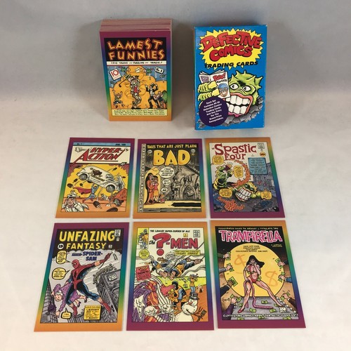 DEFECTIVE COMICS PARODY CARD SET 1993 Complete Set of 50 Cards in ...