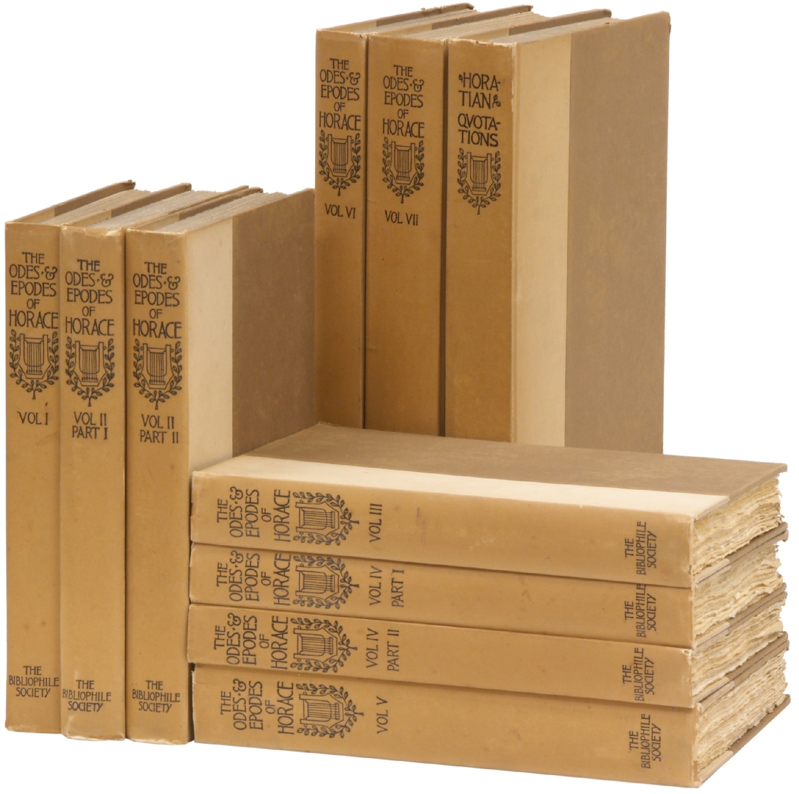 Odes and Epodes of Horace With Latin Text Edited by Clement Lawrence ...