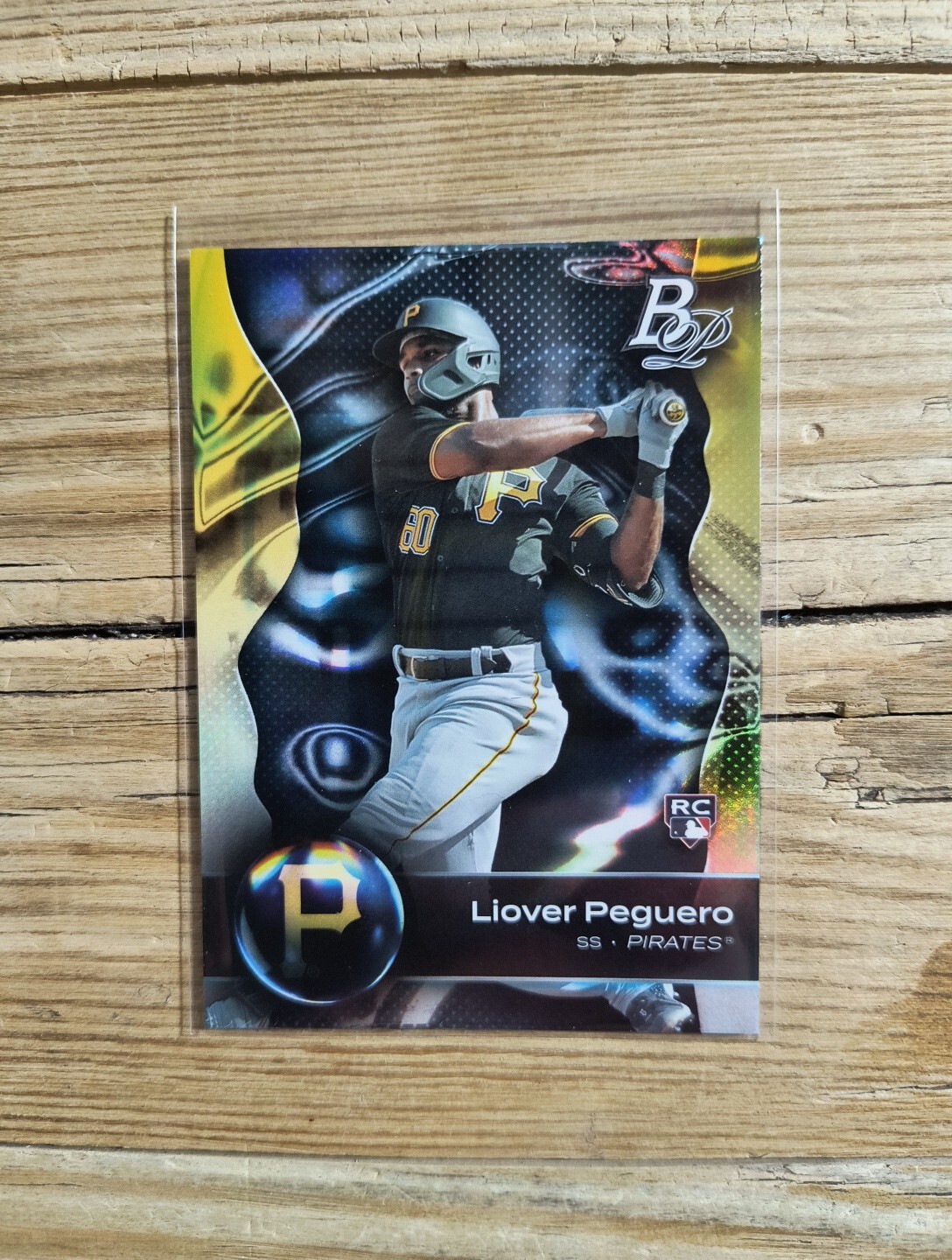 2023 Bowman Platinum #18 Liover Peguero Pirates Rookie RC Baseball Card ...