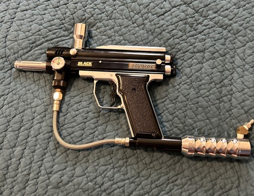 Vintage Black Dragun Paintball Marker Gun No Barrel | eBay
