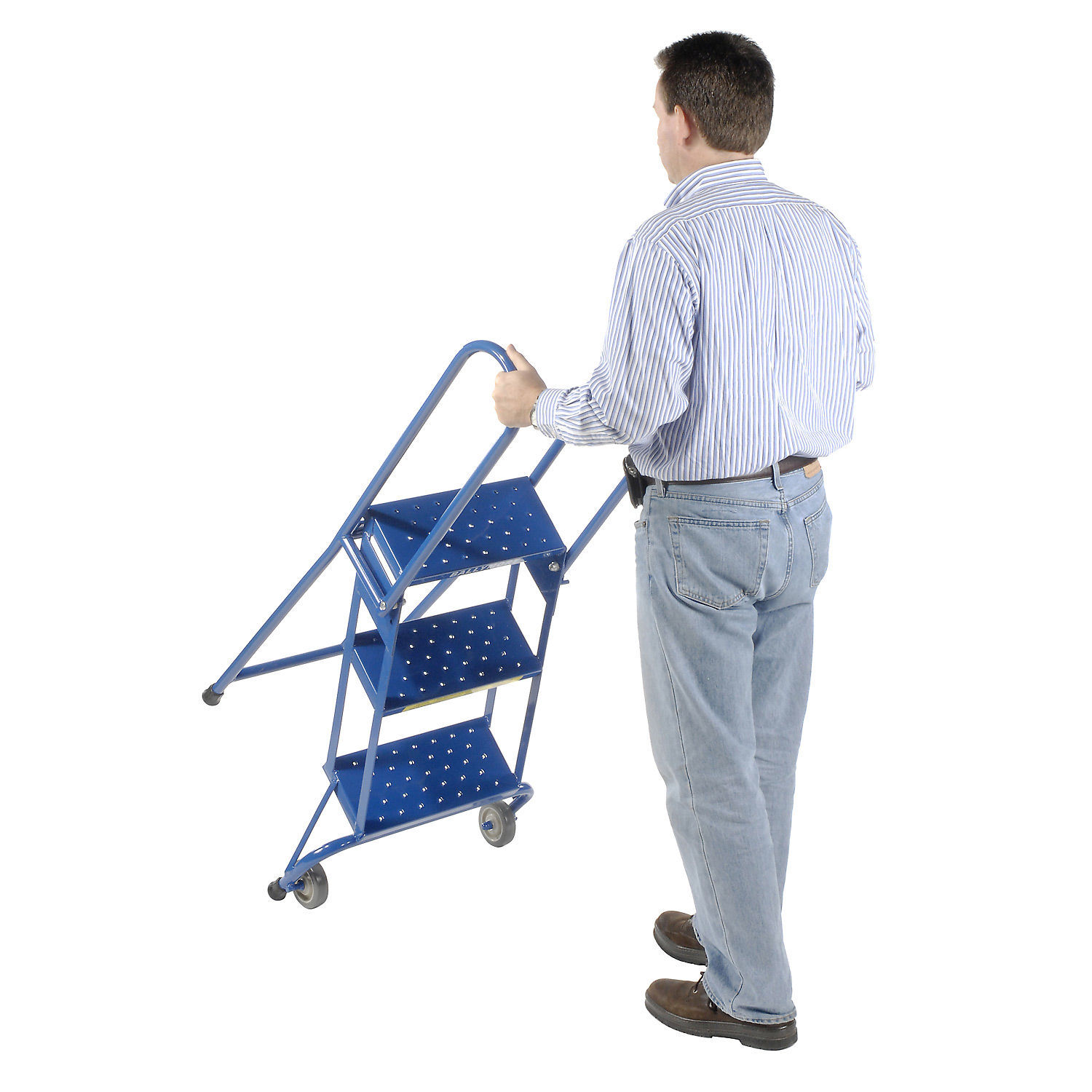 Ballymore 3 Step Lock-N-Stock Folding Ladder | eBay