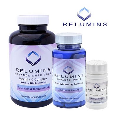 Relumins Whitening Sets (Advanced White Glutathione, Vitamin C MAX ...