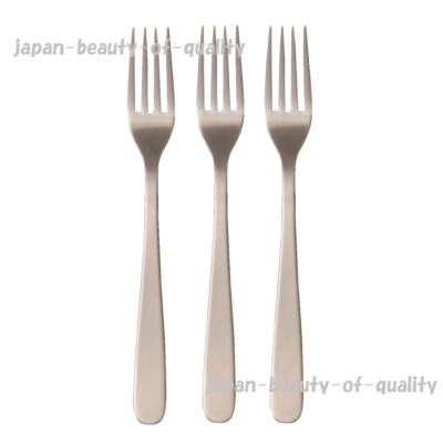 Made in Vietnam MUJI Stainless Table fork about 19cm x 3 | eBay