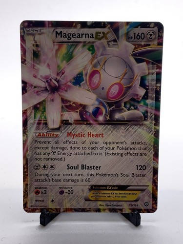 Magearna EX 75/114 XY Steam Siege Pokémon Card MP | eBay