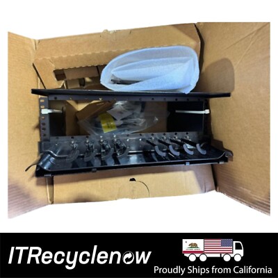 New Panduit Opticom Rack Mount Fiber Enclosure 4U 12 Ports QuickNet ...