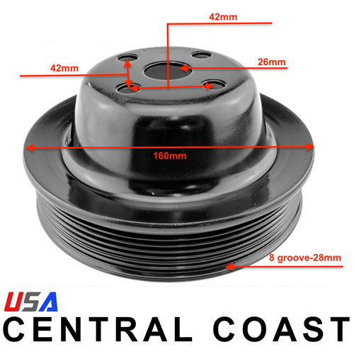 FAN BELT PULLEY for Cummins 4BT KOMATSU 4D102 ENGINE 3908447 3914462 | eBay