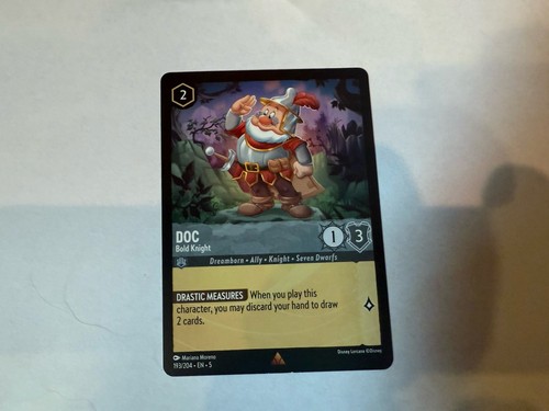 Doc Bold Knight Disney Lorcana Shimmering Skies | eBay