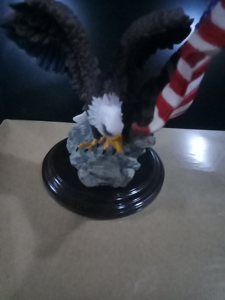 Lenox Figurine with Eagle and Flag with Stand American by Design | eBay