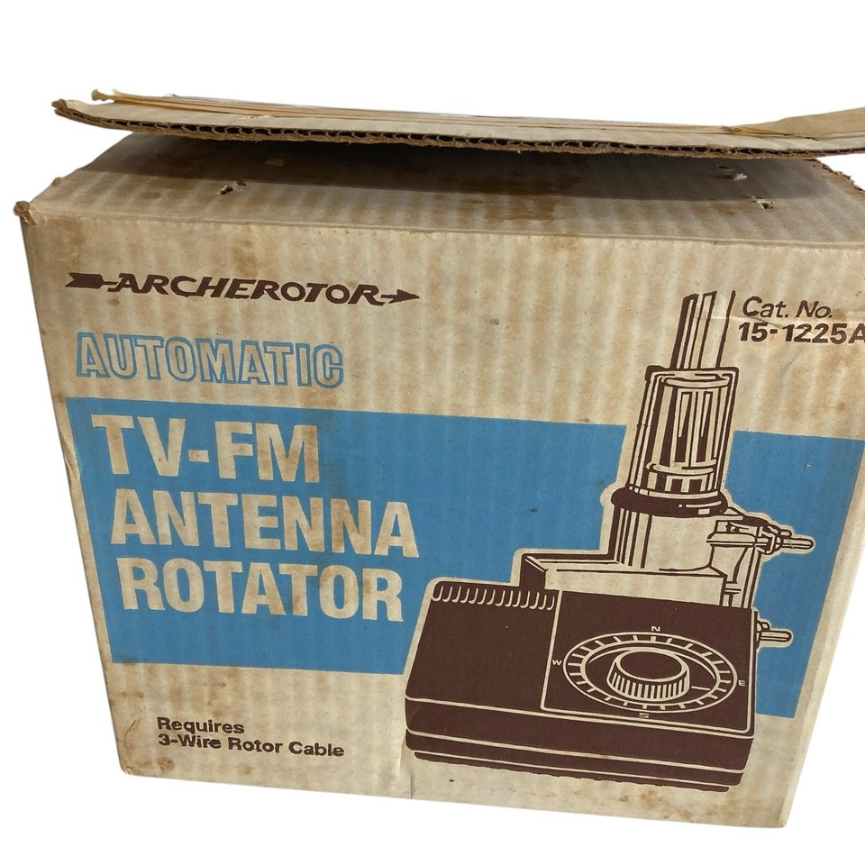 VTG Archerotor Automatic TV FM Antenna Rotator 15-1225A with Controller ...