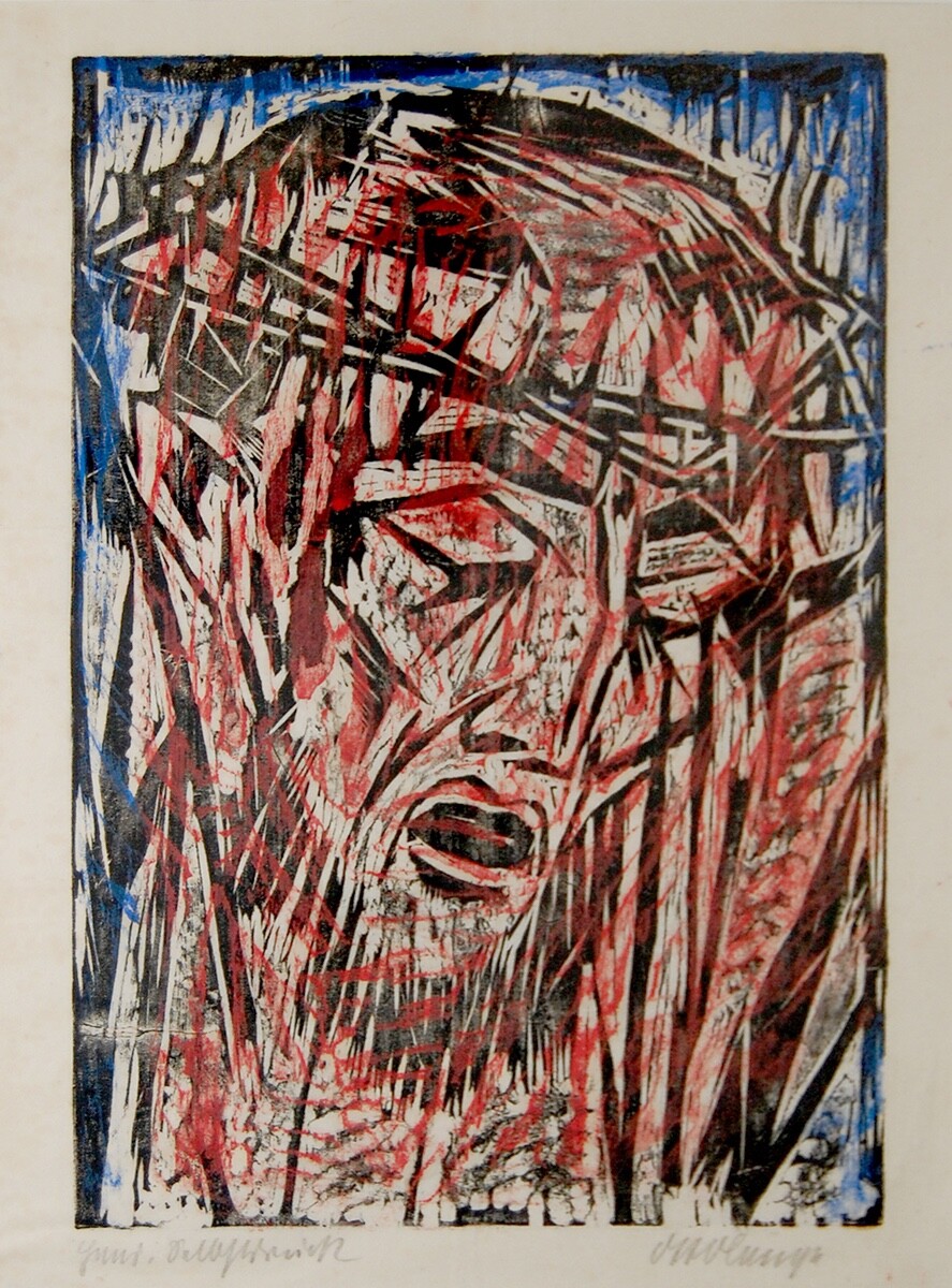 Head of Christ : Otto Lange : 1916 : Archival Quality Art Print | eBay