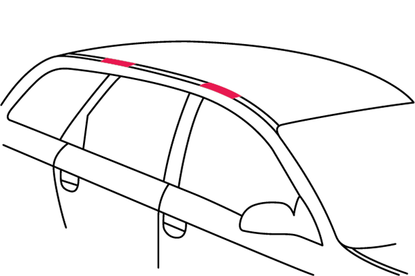 Roof Rack Cross Bars For BMW 5-Series G30 Sedan 2018 -2023 Fix Points ...