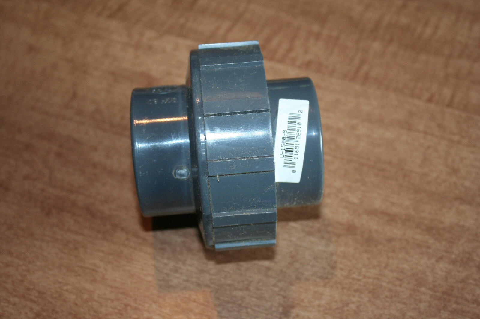 NOS KBI U-1500-S Solvent Weld Pipe Union 1-1/2" SCH 80 PVC-II USA See ...