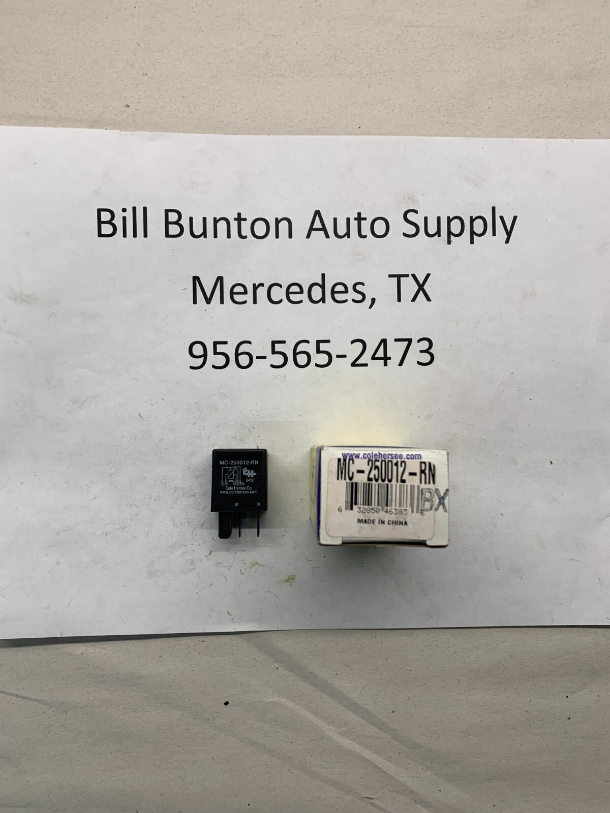 Cole Hersee Micro Relay 25A at 12V DC with Resistor - MC-250012-RN | eBay