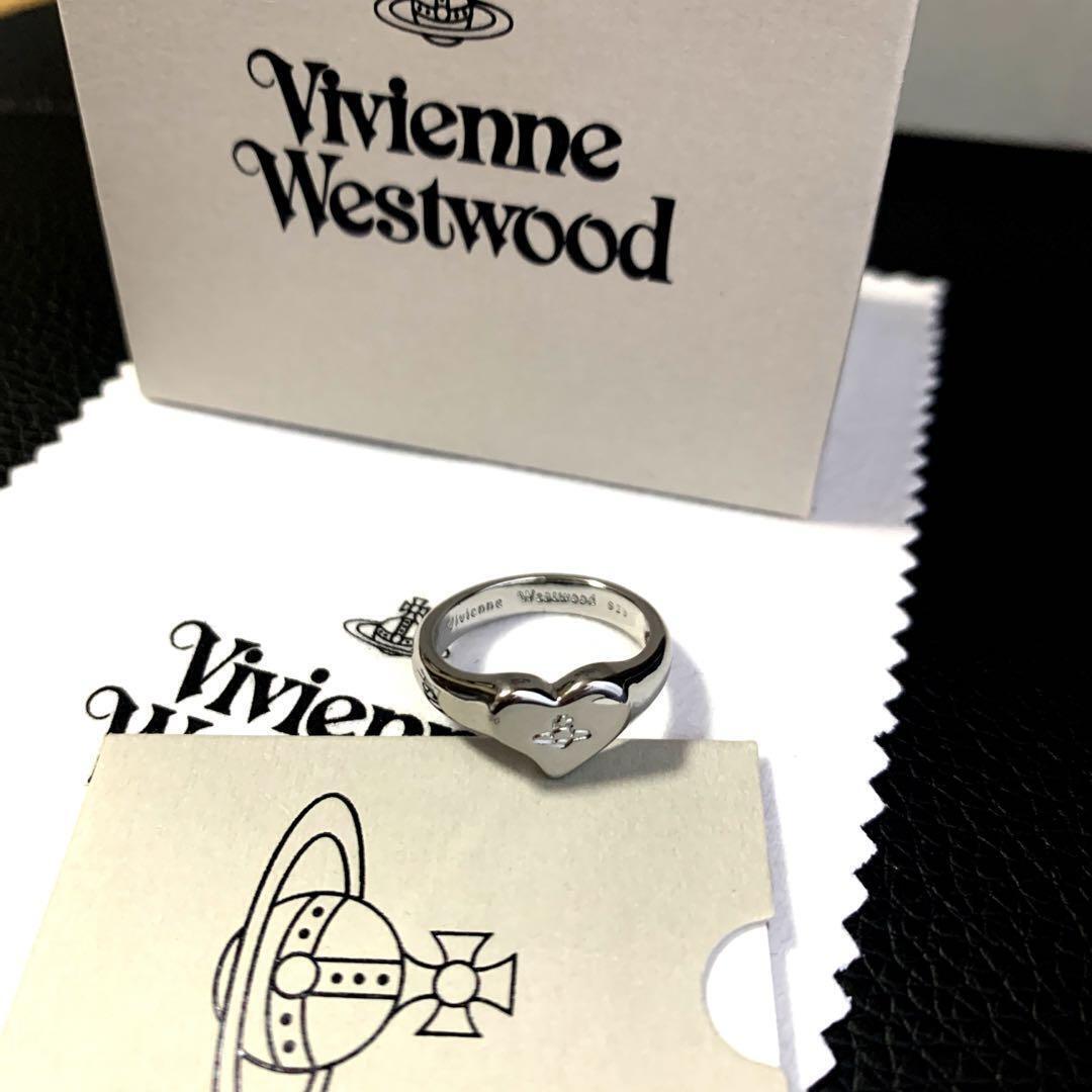 Vivienne Westwood Ring Size 6.5-7 Silver Logo NO BOX [EJ204 Vivienne Westwood Ring Size 6.5-7 Silver Logo NO BOX [EJ204