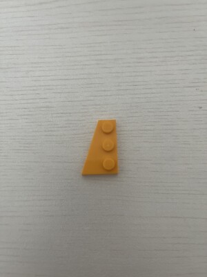 LEGO Parts Bright Light Orange Wedge Plate 3x2 43723 Left LEGO Piece ...