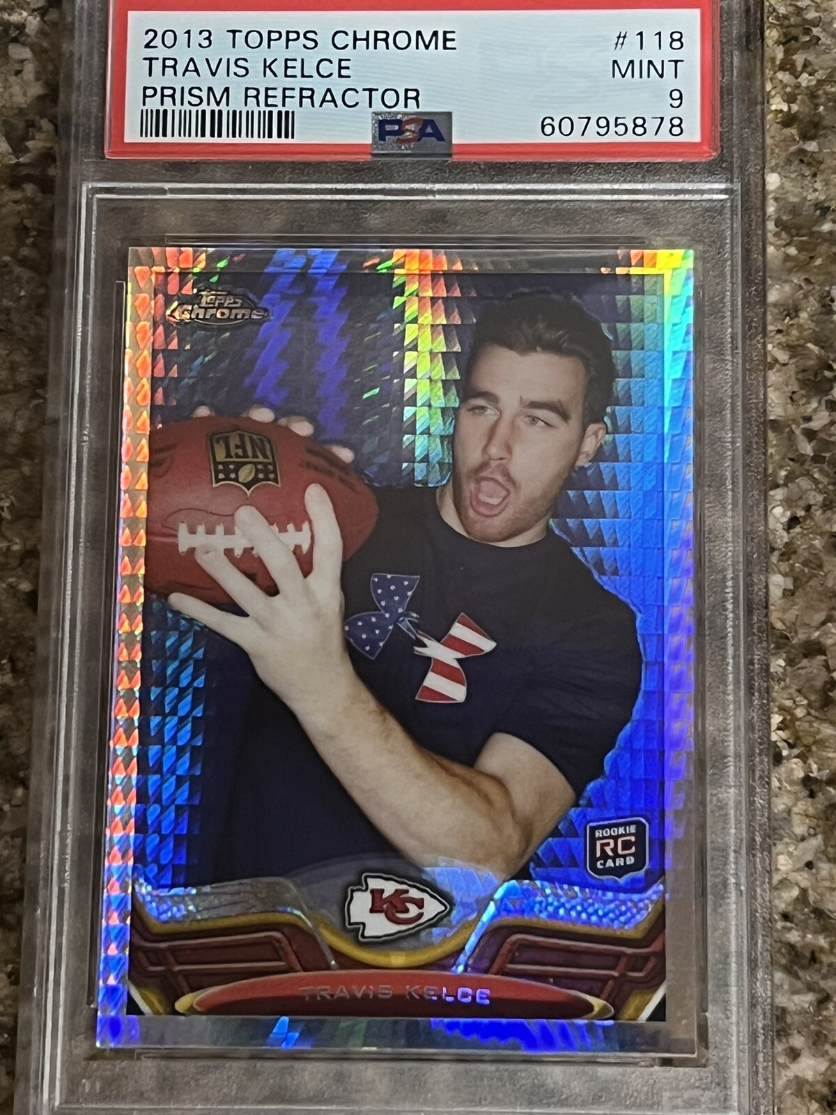 2013 Topps Chrome - Prism Refractor #118 Travis Kelce /260 (RC) for ...