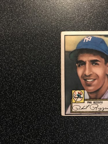 PHIL RIZZUTO 1952 Topps Baseball BLACK BACK CARD#11 NEW YORK YANKEES | eBay