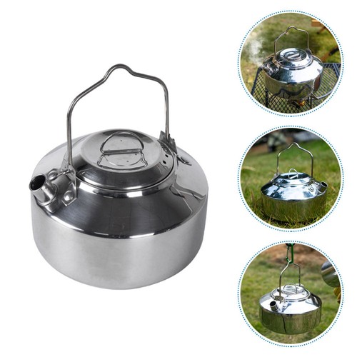 Water Kettle Outdoor Kitchen Portable Boiler Camping Boiling Pot | eBay