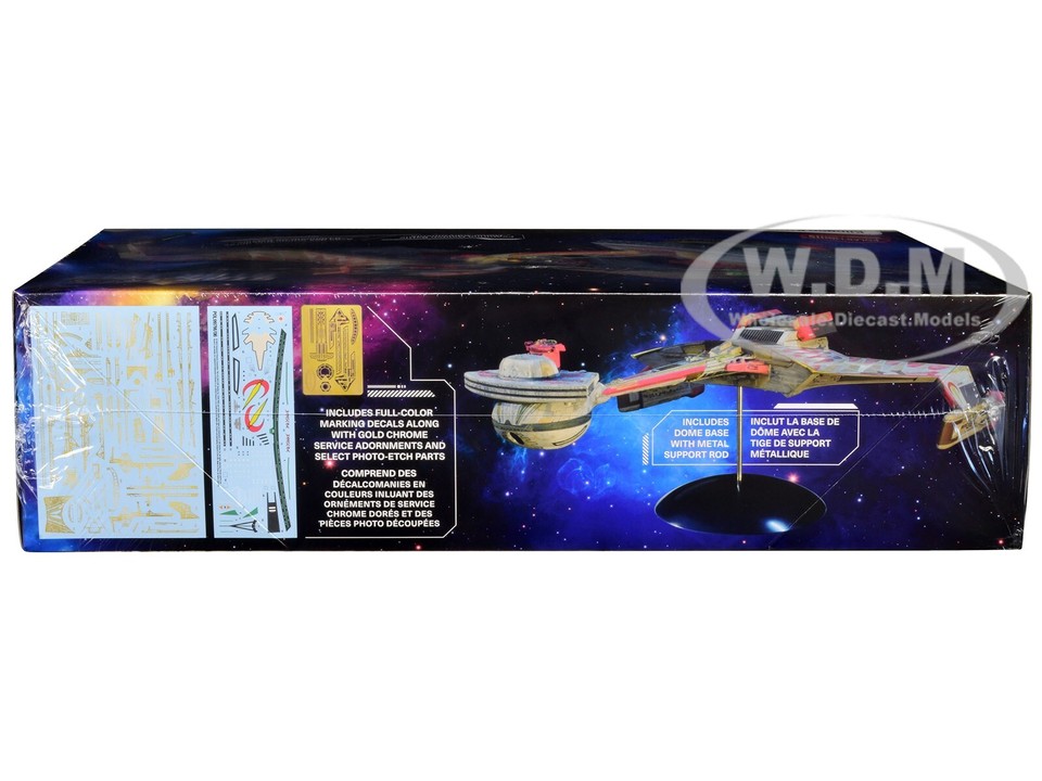 SKILL 2 MODEL KIT KLINGON KRONOS ONE "STAR TREK VI" 1/350 POLAR LIGHTS ...