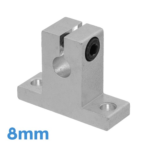 8mm Aluminium Linear Rail Shaft Support SK8 Guide Rod Mount Replacement ...