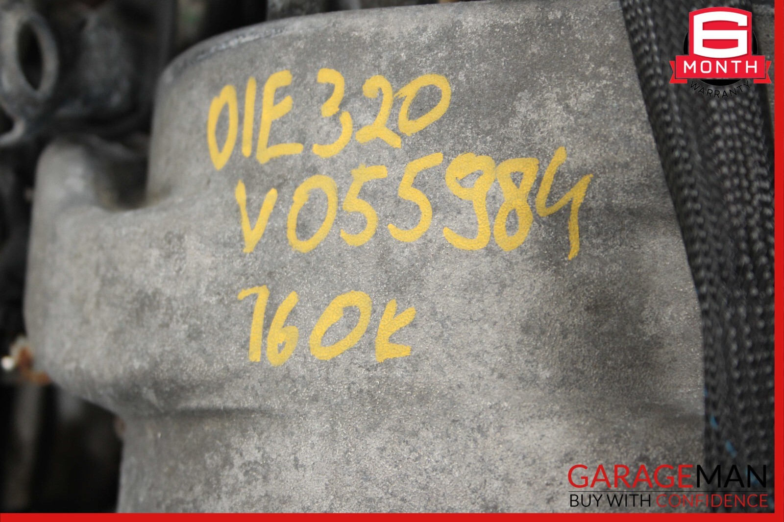 98-02 Mercedes W210 E320 Engine Motor Block Assembly 3.2L V6 M112 160k ...