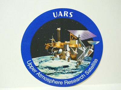 NASA Sticker Decal UARS Upper Atmosphere Research Satellite | eBay