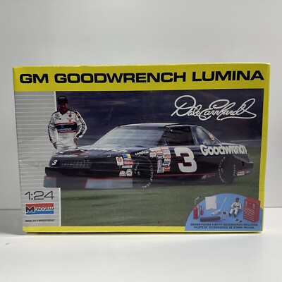 Dale Earnhardt Monogram GM Goodwrench Lumina Model Kit With Driver | eBay
