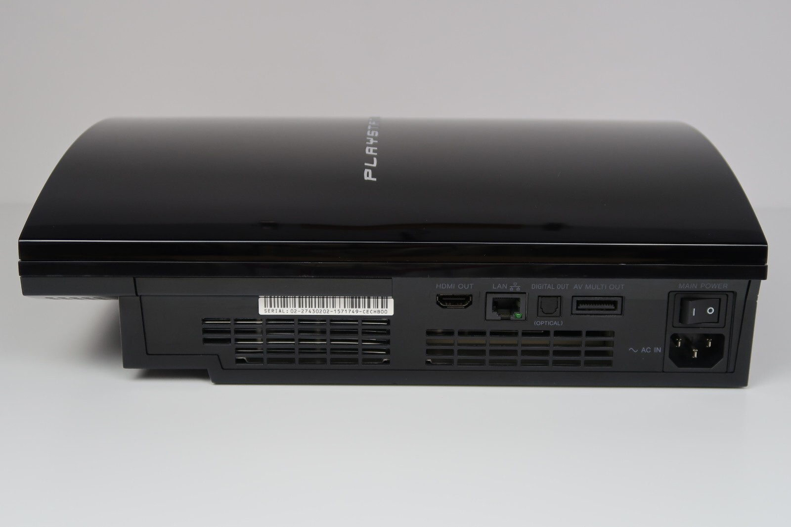 Sony PlayStation 3 PS3 CECHB00 20GB First Black Model Console GAME ...