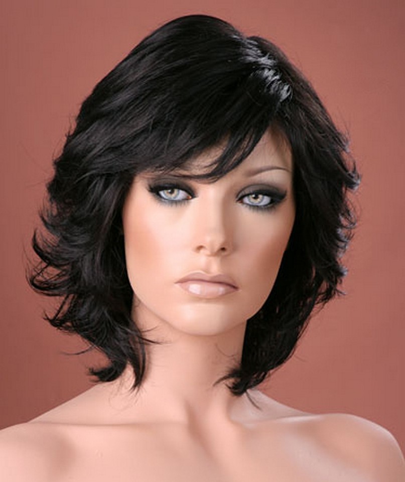 Ladies Short Wig Blonde Black Brown Wig Bob Pixie Boycut Wispy Fashion ...