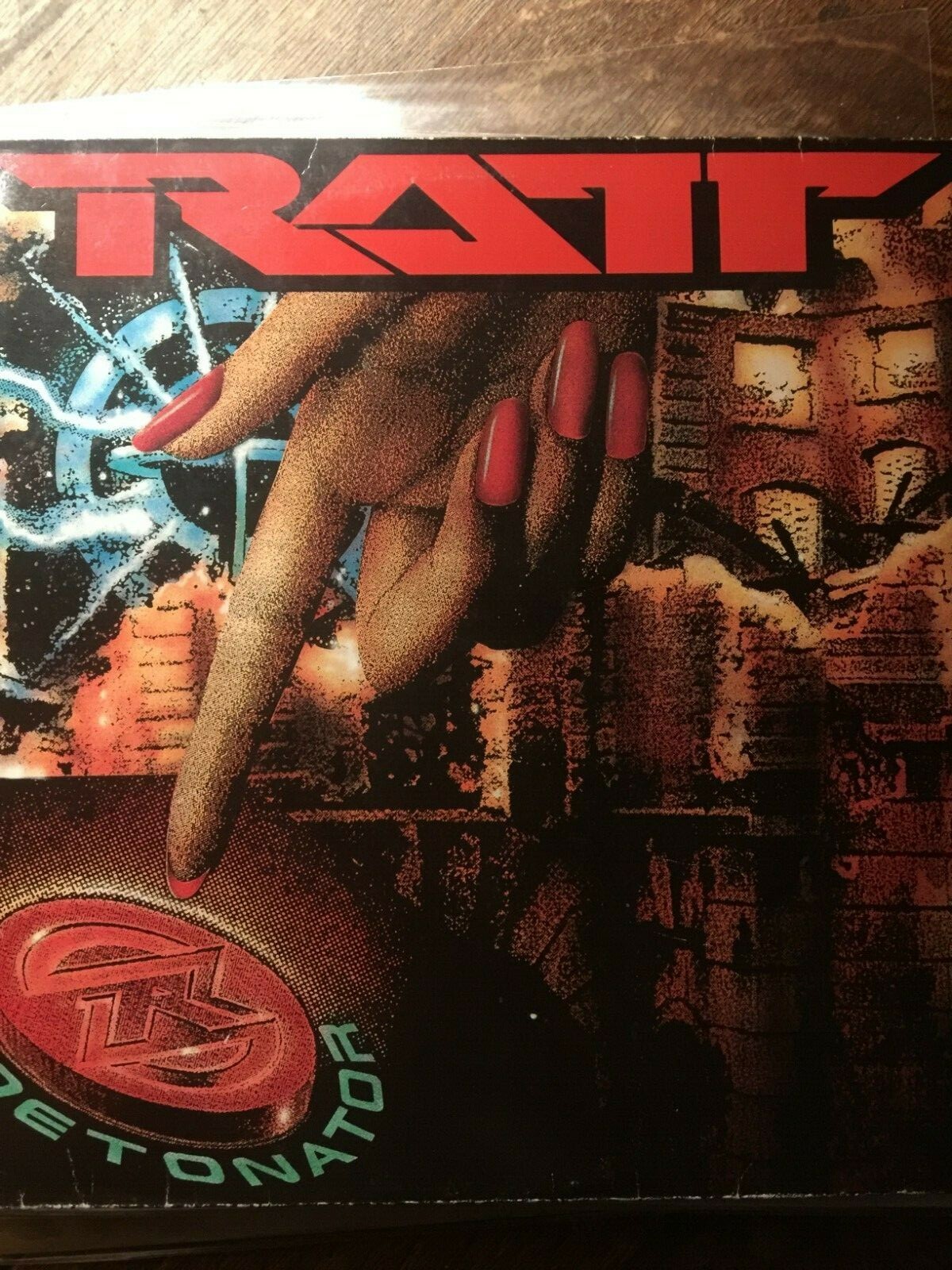 RATT DETONATOR RARE 1990 HARD ROCK HEAVY METAL EU rock LP | eBay
