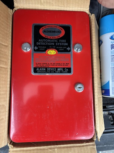 Vintage ADEMCO Automatic Fire Detection System Model 513 – NEW OLD ...