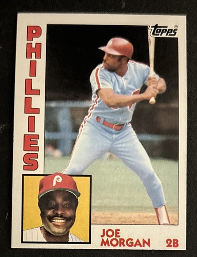1984 Topps Joe Morgan Baseball Card #210 Phillies HOF 2B VG O/C | eBay