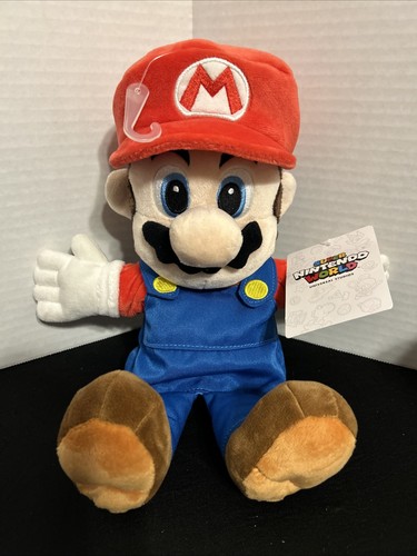 Super Nintendo World 10" Mario Bros Plush Puppet Universal Studio ...
