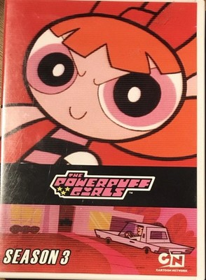 The Powerpuff Girls Complete Season 3 DVD Cartoon Network TV Show RARE ...