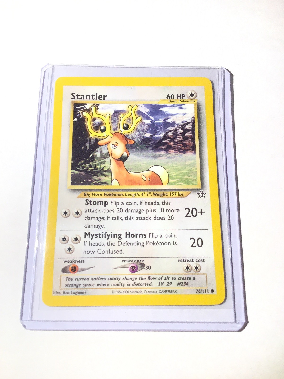 STANTLER - Neo Genesis Set - 76/111 - Common - Pokemon Card - Unlimited ...