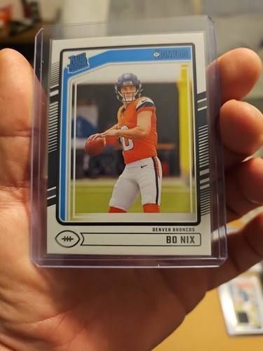 Bo Nix Rookie Card Lot Including Donruss, Absolute, Mosaic And Score | eBay