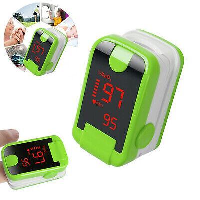 Handheld OLED Blood Oxygen Fingertip Monitor Heart Rate Meter SpO2 PR ...