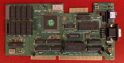 VINTAGE TMI 16-Bit ISA VGA Video Graphics Card NOT TESTED | eBay