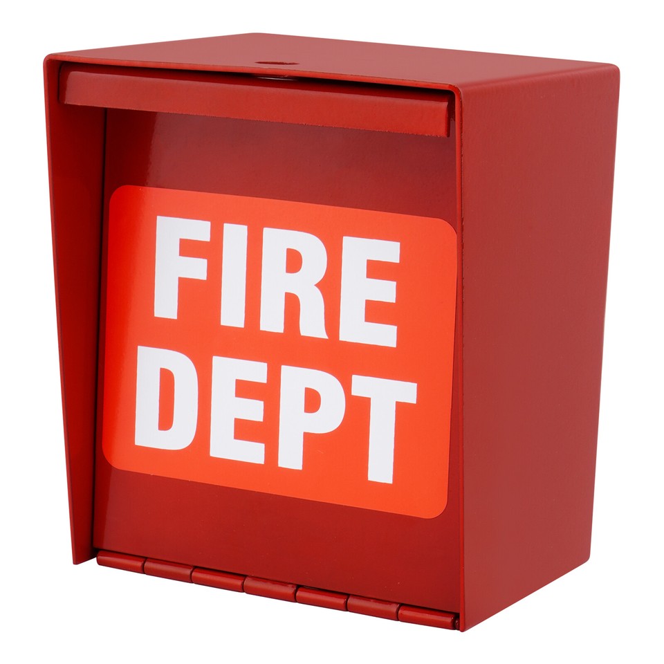 New For 1 Fire Department Lock Box with Pad Lock Hole For emergency ...