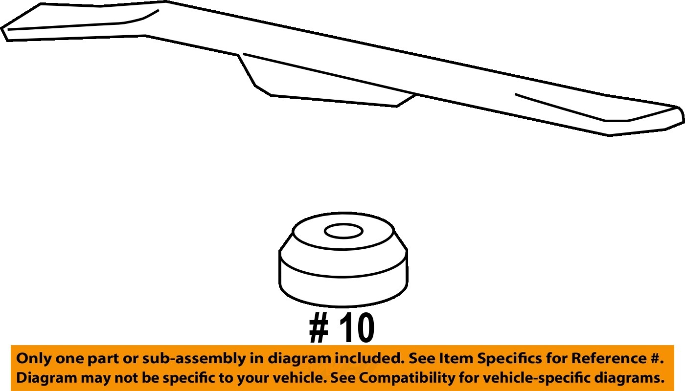 GM OEM Left-Cross Bar 84398048 | eBay