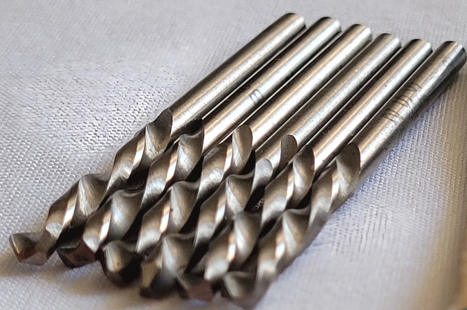 #32 Left Hand Screw Machine Drill Bit Straight Shank HSS .1160" B&S 12 ...