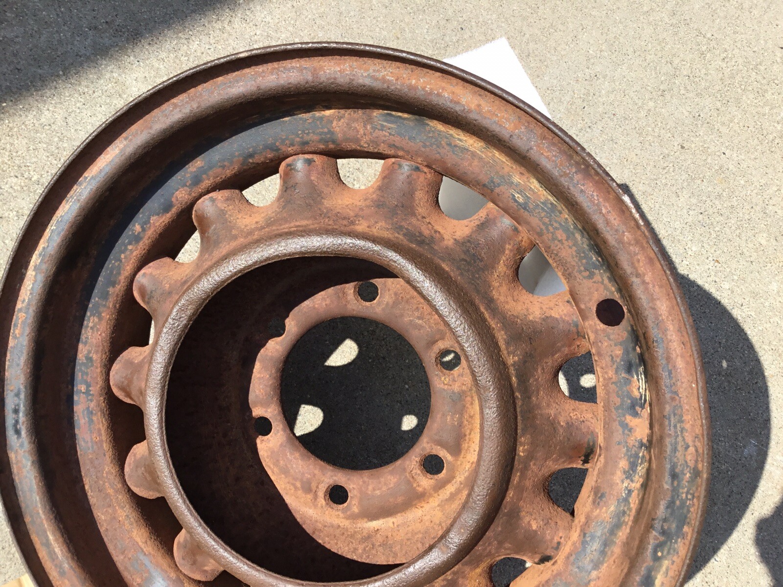 1930s-1940s Vintage 16‚Äù Artillery Wire Wheel | 6 Lug | Clear | Right ...